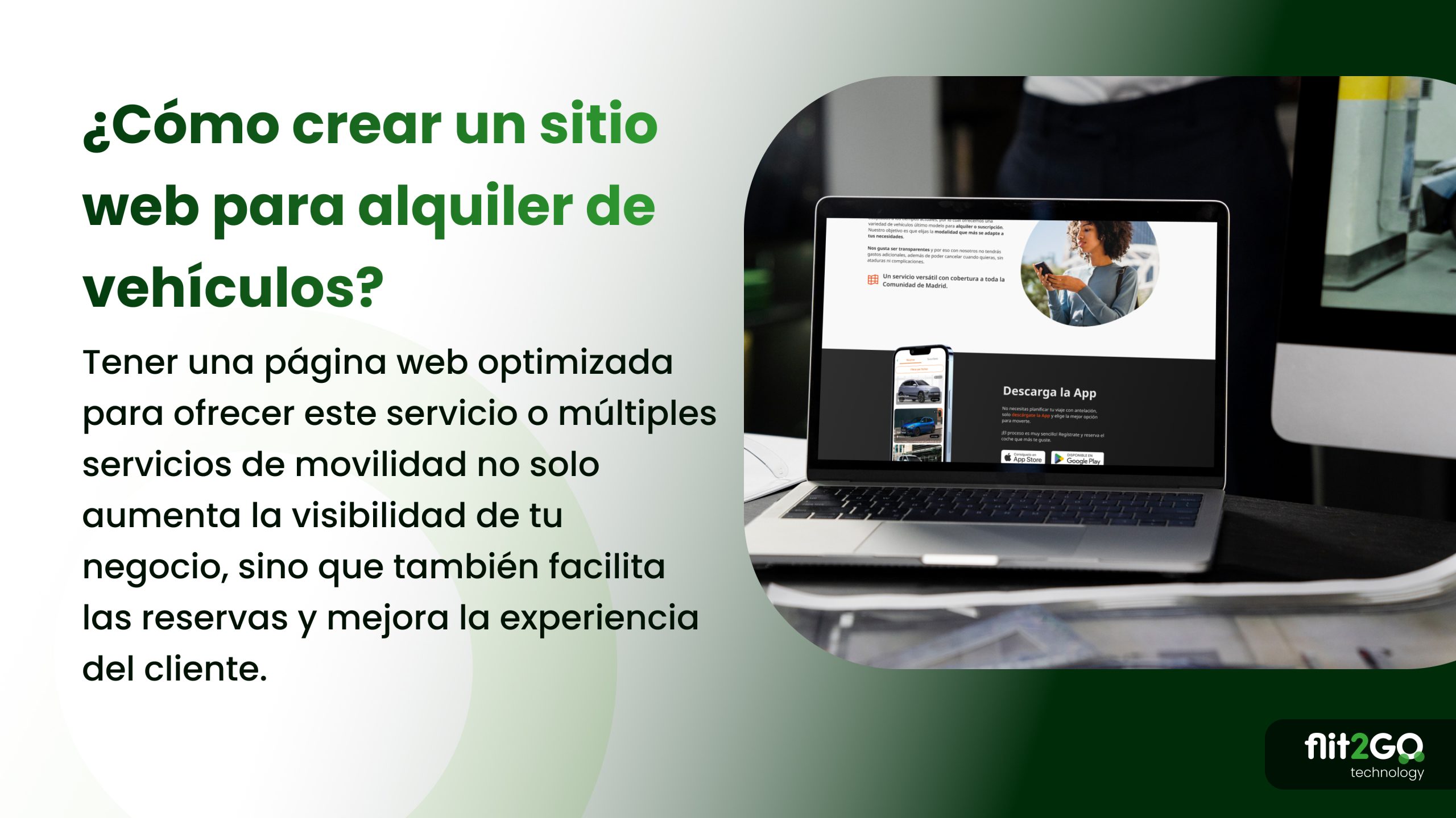 ¿Cómo crear un sitio web para alquiler de vehículos? - Flit2GO
